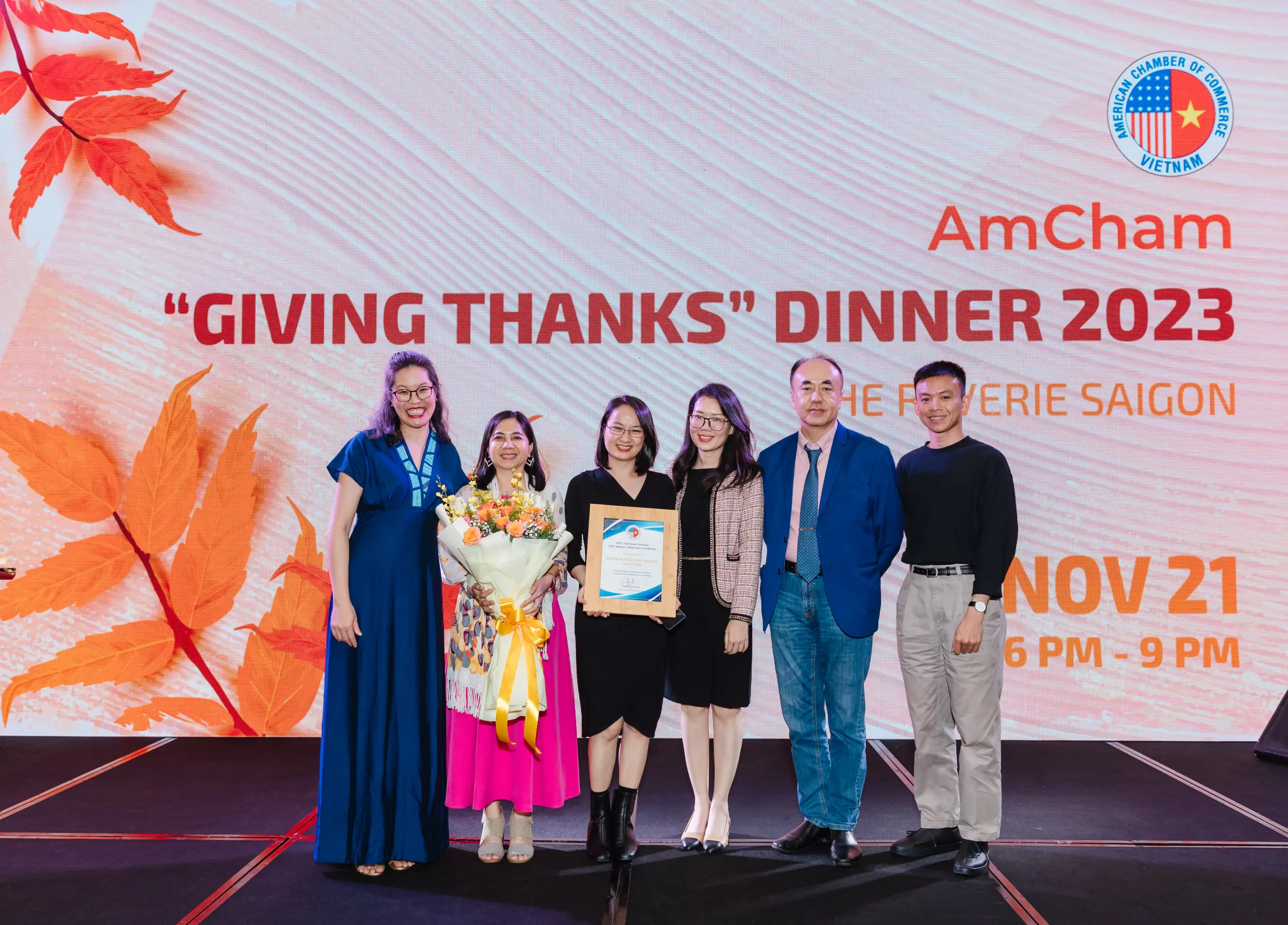 Techtronic Industries honored at 2023 AmCham Vietnam ESG Impact Showcase for sustainable ...